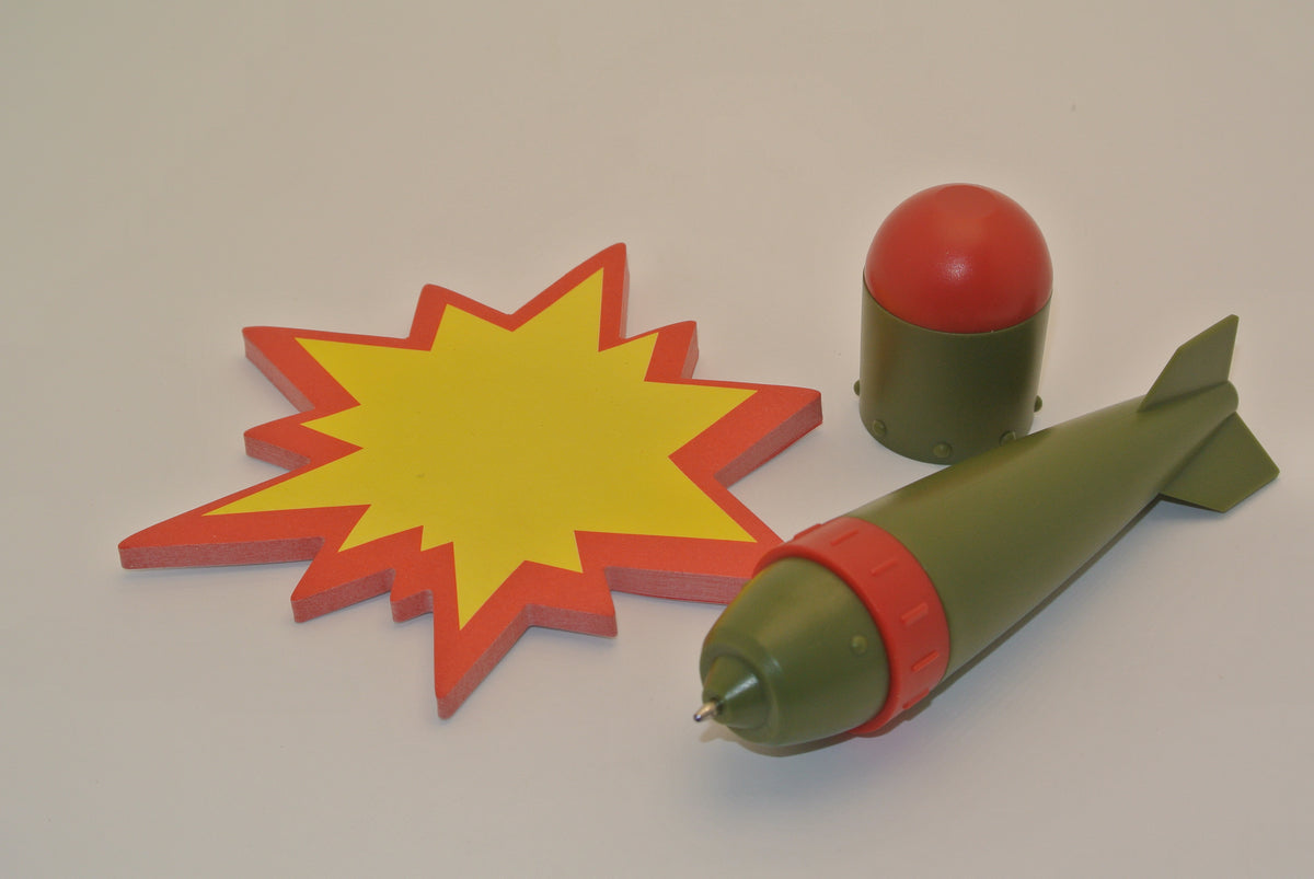 Bomb Pen & Notepad – Axman Surplus